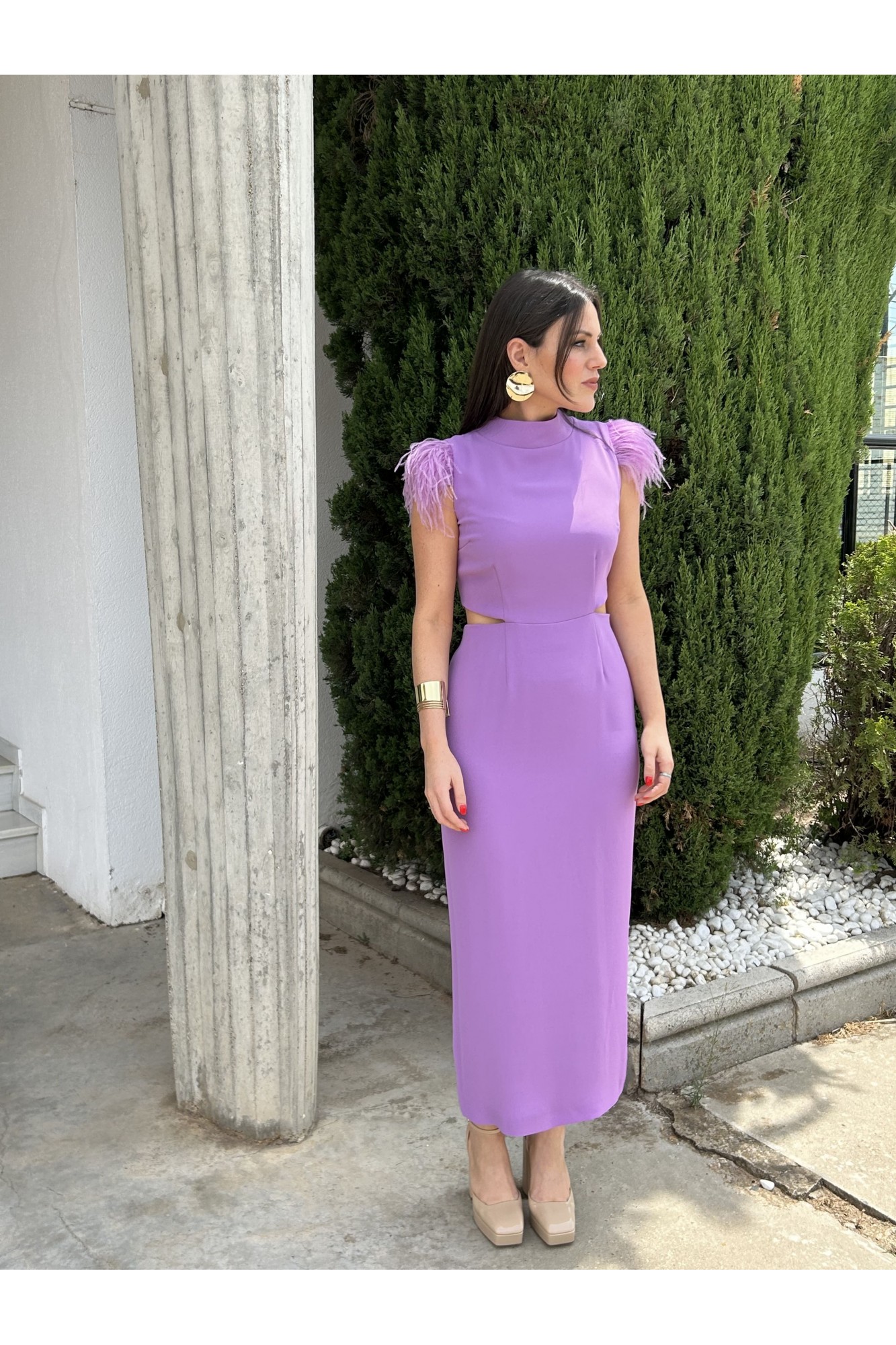 Calipo Mauve Dress